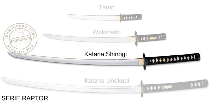 Sword Raptor katana Shinogi Zukuri by Paul Chen Hanwei - JP Fusil