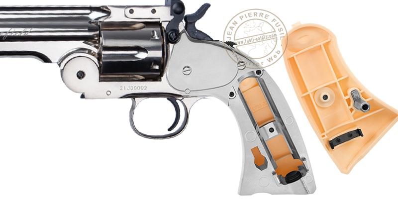 ASG Schofield CO2 revolver .177 - JP Fusil Couleur Silver