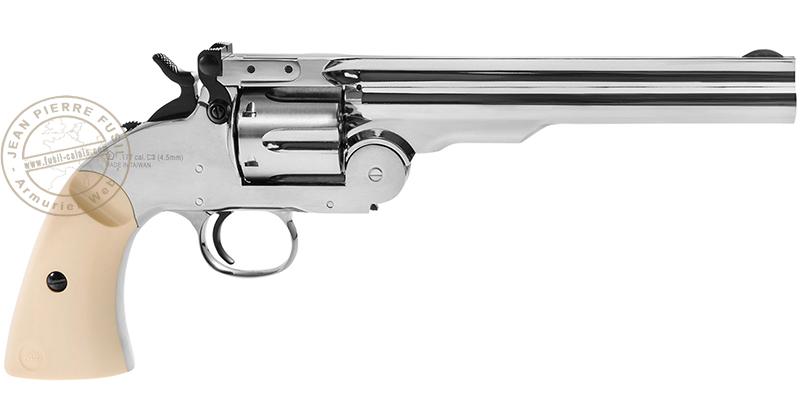 ASG Schofield CO2 revolver .177 - JP Fusil Couleur Silver