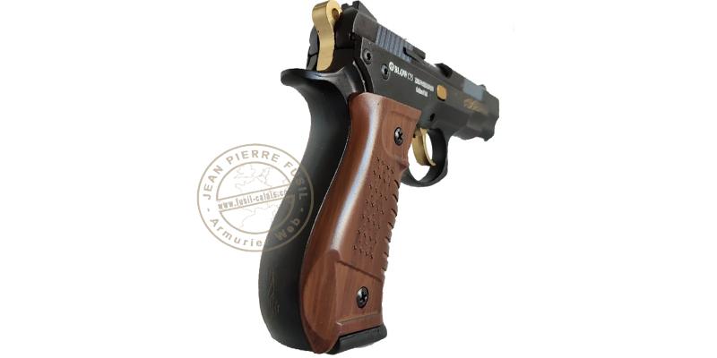 9 mm PAK blank pistol BLOW C75 "El Nino" - JP Fusil Stock Wood style