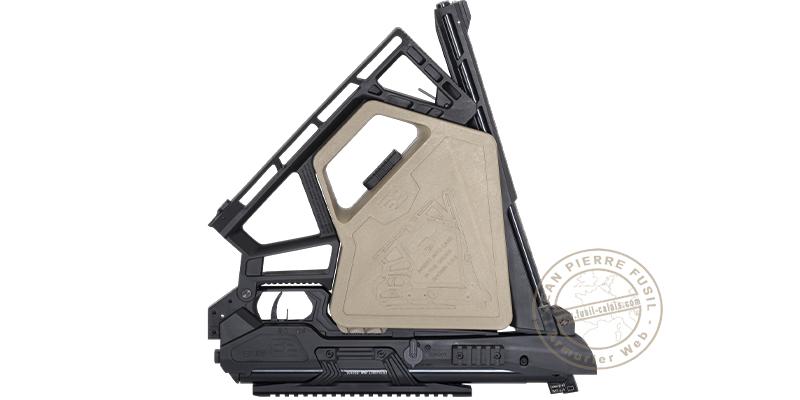 Black Bunker BM8 foldable airgun - .177 bore - JP Fusil Couleur Black