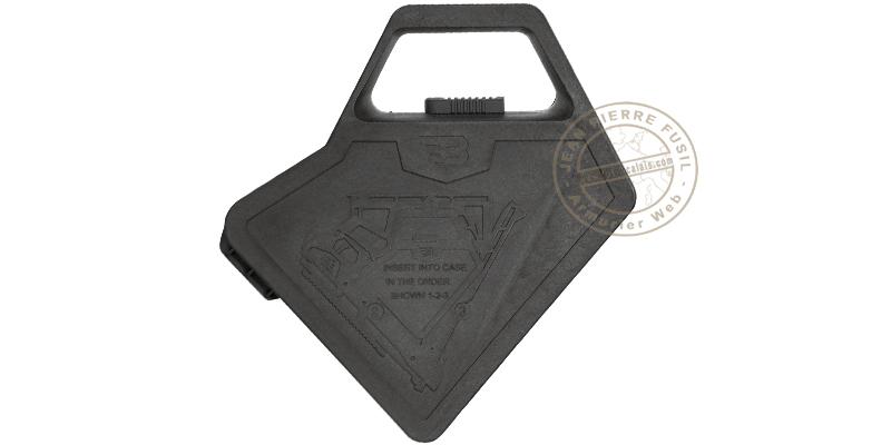 Black Bunker BM8 foldable airgun - .177 bore - JP Fusil Couleur Tan