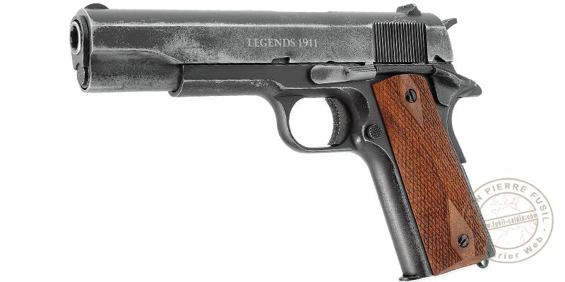 UMAREX - Legends 1911 Vintage CO2 pistol - .177 BB bore - JP Fusil