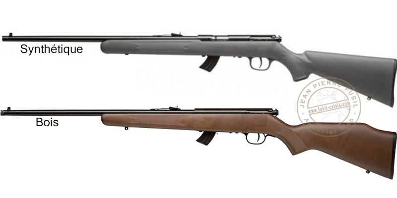 Carabine 22 Lr répétition manuelle - SAVAGE Stevens 300 Crosse Synthétique