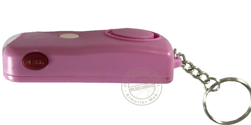 Panic Alarm Piranha 5 - Alarm, LED flashlight and key ring - JP Fusil ...