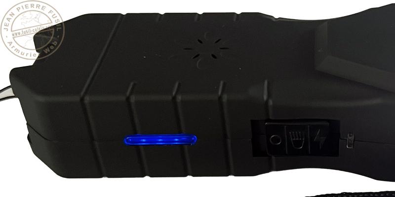 Stunshock high power stun gun UX 5 000 000 V with led and alarm - JP Fusil