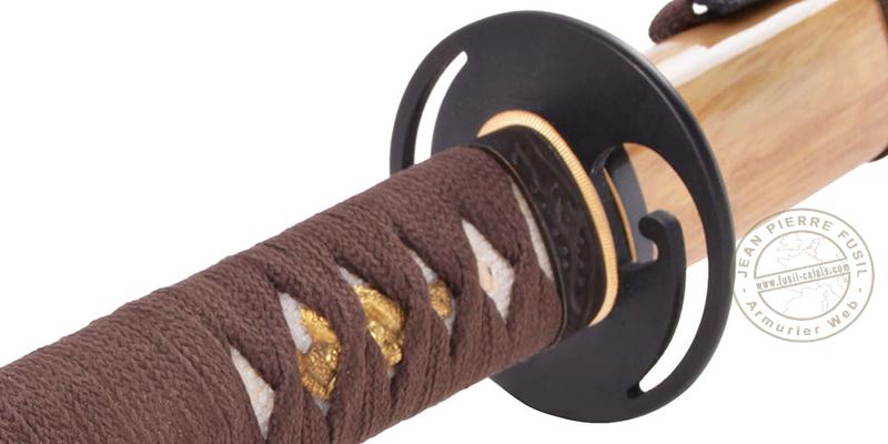 FUDOSHIN - Natural Wood Maru Blade - Katana Wakizashi Tanto Model Katana