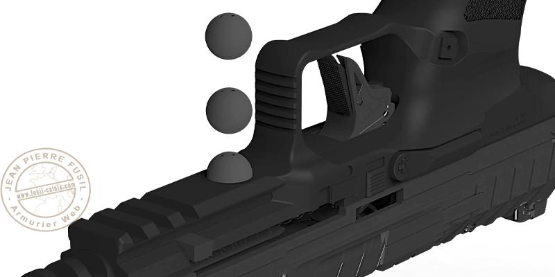 Pistolet de défense calibre .50 CANIK SFX RIVAL | JP Fusil Version Darkside (Noir)