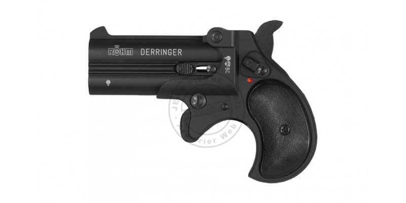 Revolver d'alarme Umarex Rohm RG Derringer Cal. 9mm noir