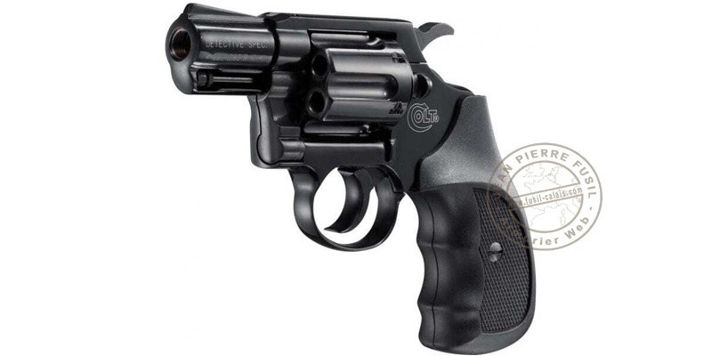UMAREX COLT Detective blank firing revolver - Black - 9mm blank bore ...